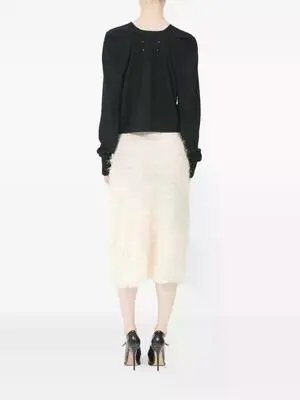 MAISON MARGIELA Wool Cardigan - Black