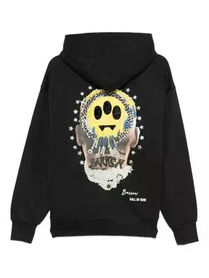 BARROW Graphic-print Hooded Sweatshirt