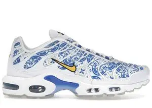 Nike Air Max Plus Lisboa - White/black/game Royal