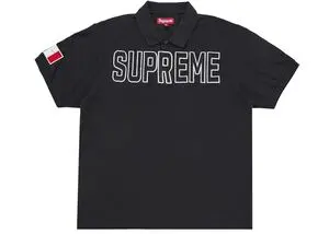 Supreme Logo Polos For Men