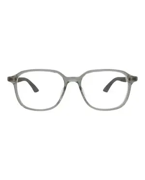 Montblanc Round Frame Optical Frames - Grey Gold Transparent (mb0335oa/30015020/004)