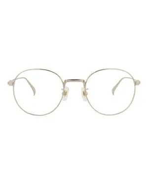 Dunhill Round-frame Titanium Optical Frames - Gold Gold Transparent (du0035o/30012372/003)