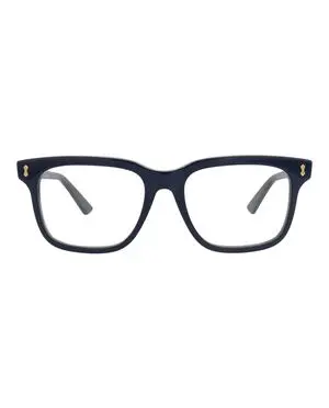 Gucci Square-frame Recycled Acetate Optical Frames - Blue Blue Transparent (gg1265o/30013849/005)