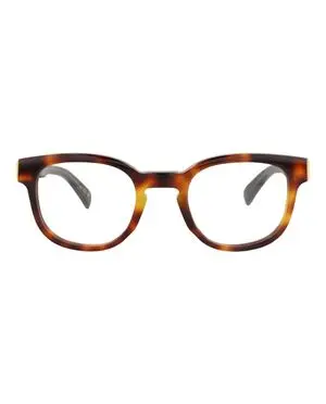 Dunhill Round Acetate Optical Frames - Havana Havana Transparent (du0003o/30009670/002)