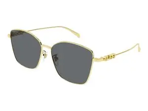 Gucci Butterfly Sunglasses - Gold Grey (gg1805sa/001)