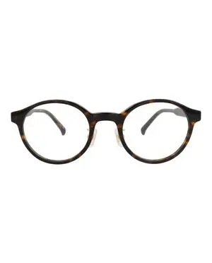 Dunhill Round Frame Recycled Acetate Optical Frames - Havana Havana Transparent (du0053oa/30014067/002)