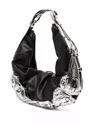 INNERRAUM Half-moon Bag - Silver