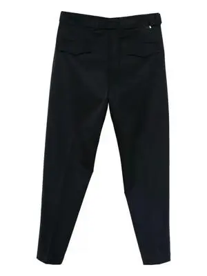 LOW BRAND Buckled Tapered Trousers