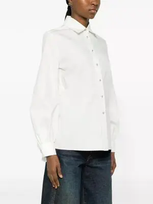 Max Mara Cut-out Layered Shirt