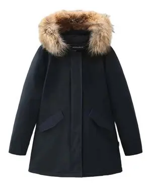WOOLRICH Padded Ramar Parka With Detachable Fur