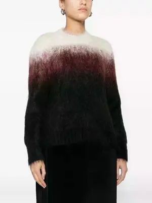 JIL SANDER Ombré-effect Sweater - Red