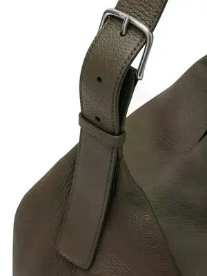 THE ROW Large Isa Shoulder Bag - Brown