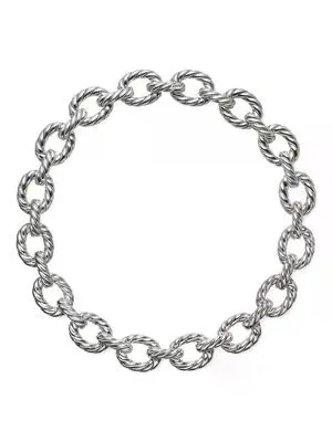 DAVID YURMAN Sterling Oval-Link Necklace