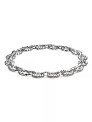 David Yurman Sterling Oval-link Necklace