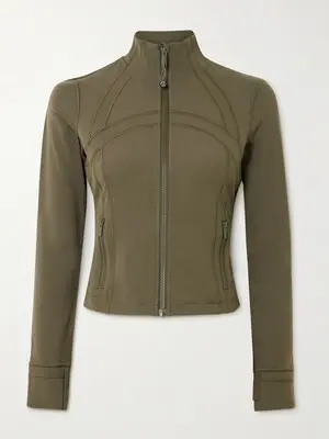 Lululemon Define Cropped Nulu Jacket - Green