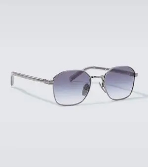 Prada Square Frame Sunglasses - Silver