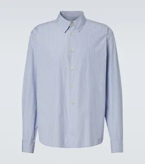 Our Legacy Beyond Striped Cotton Poplin Shirt