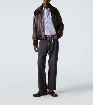 Our Legacy Beyond Striped Cotton Poplin Shirt