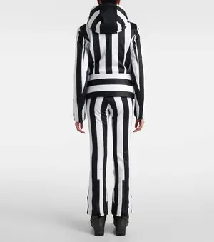 Goldbergh Linea Striped Ski Jacket - Black