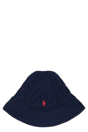 Ralph Lauren Cable-knit Beanie - Blue