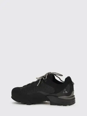 ROA Hida Technical Fabric And Rubber Lace-up Sneakers - Black