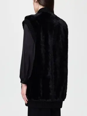 Pinko Fur Coat - Black