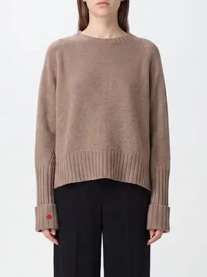 Tory Burch Wool Crewneck Jumper - Beige