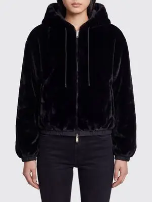 Moose Knuckles Reversible Faux Fur Hooded Jacket - Black