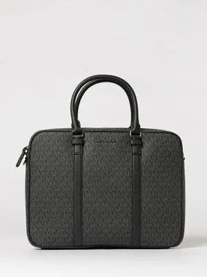 Michael Kors Monogram Briefcase - Black