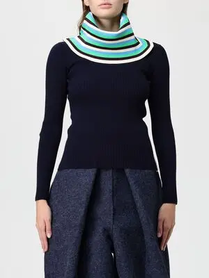 Sunnei Ribbed Top - Blue