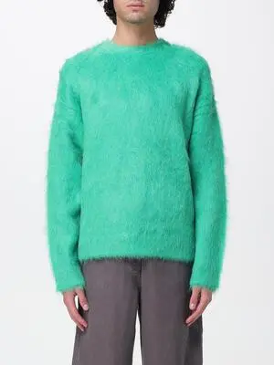 Sunnei Oversized Mohair Blend Sweater - Green
