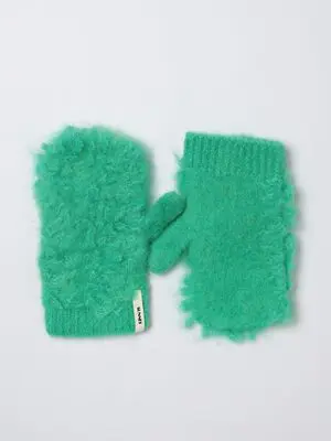 Sunnei Knitted Gloves - Green