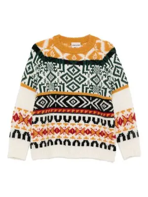 SEMICOUTURE Ottavio Wool-blend Jumper - Multi