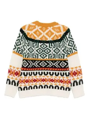 SEMICOUTURE Ottavio Wool-blend Jumper - Multi
