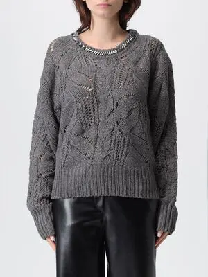 Women's Gray Knitwear