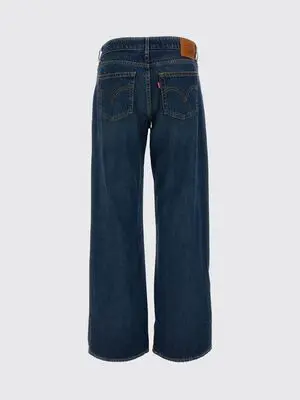 LEVI'S Flora Low-rise Straight-leg Jeans - Denim