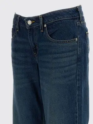 LEVI'S Flora Low-rise Straight-leg Jeans - Denim