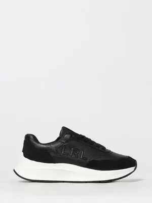 Ralph Lauren Lace Up Sneakers - Black