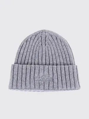 MC2 SAINT BARTH Ribbed Beanie Grey