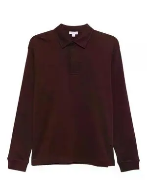 Sunspel Long-sleeve Polo Shirt