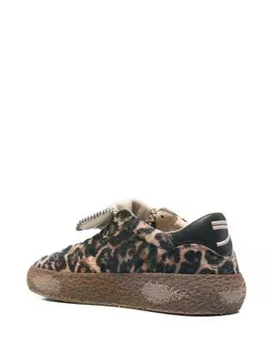 PURAAI Leopard Print Sneakers