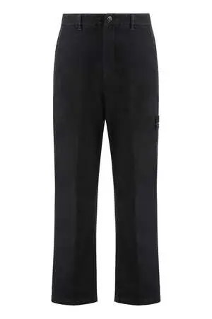 Men's Stone Island Black Pants
