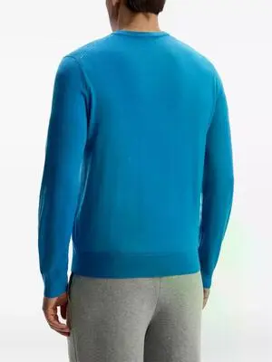 12 STOREEZ Crew Neck Fine Knit Sweater