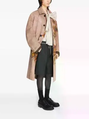 Dries Van Noten Floral-print Overcoat