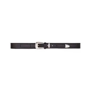 LEMAIRE Minimal Western Leather Belt - Black