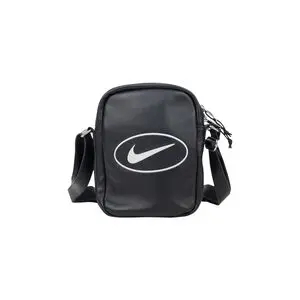 Nike Leather Shoulder Bag - Black