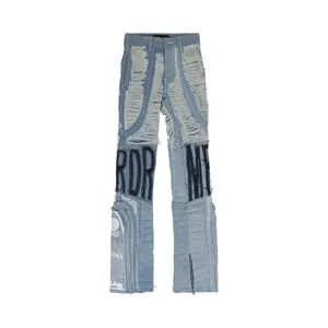 WHO DECIDES WAR Mrdr Moto Straight Fit Jeans