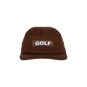 GOLF WANG Twill Camp Cap - Brown