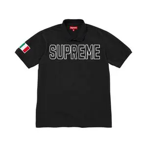 Supreme Button Down Polos For Men