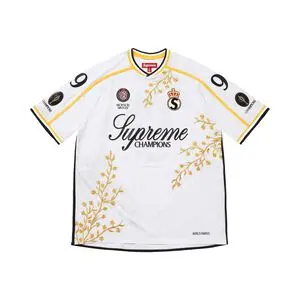 Supreme Floral Soccer Jersey - White